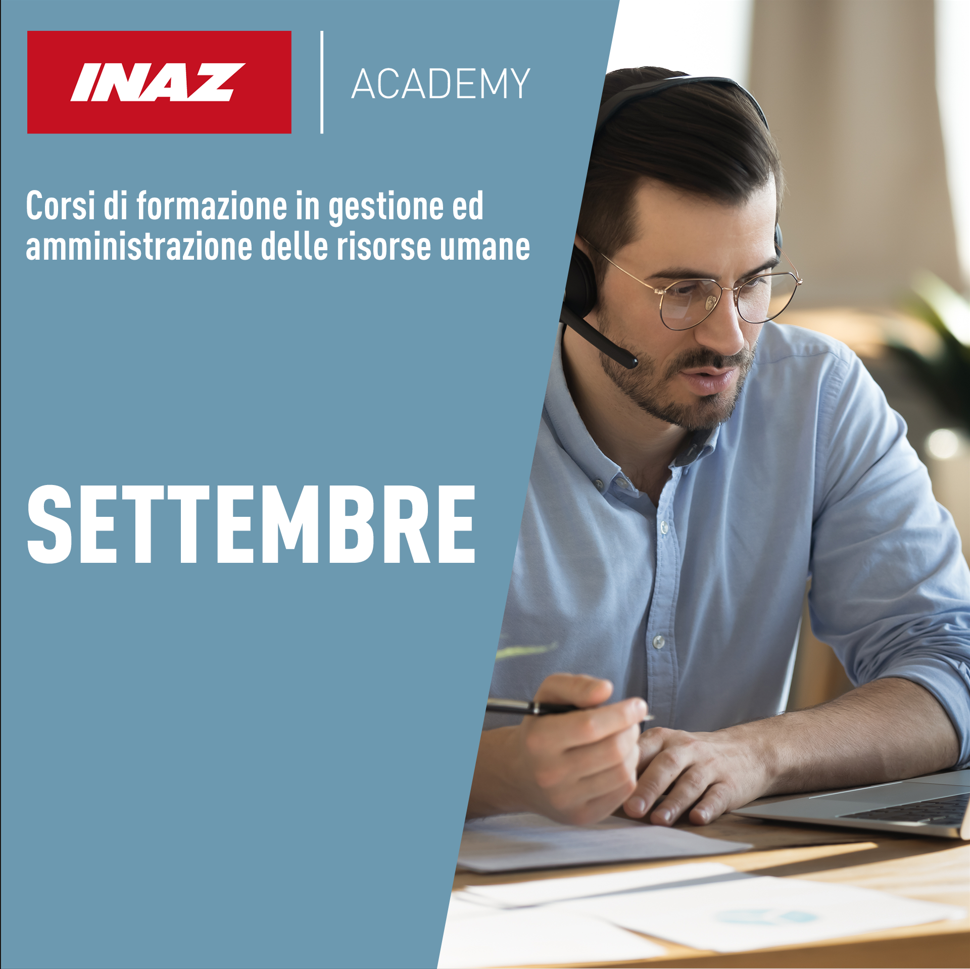 I corsi Inaz Academy di Settembre 2022 | Inaz